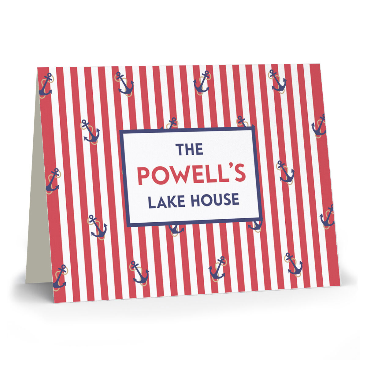 Anchor Folded Note Cards