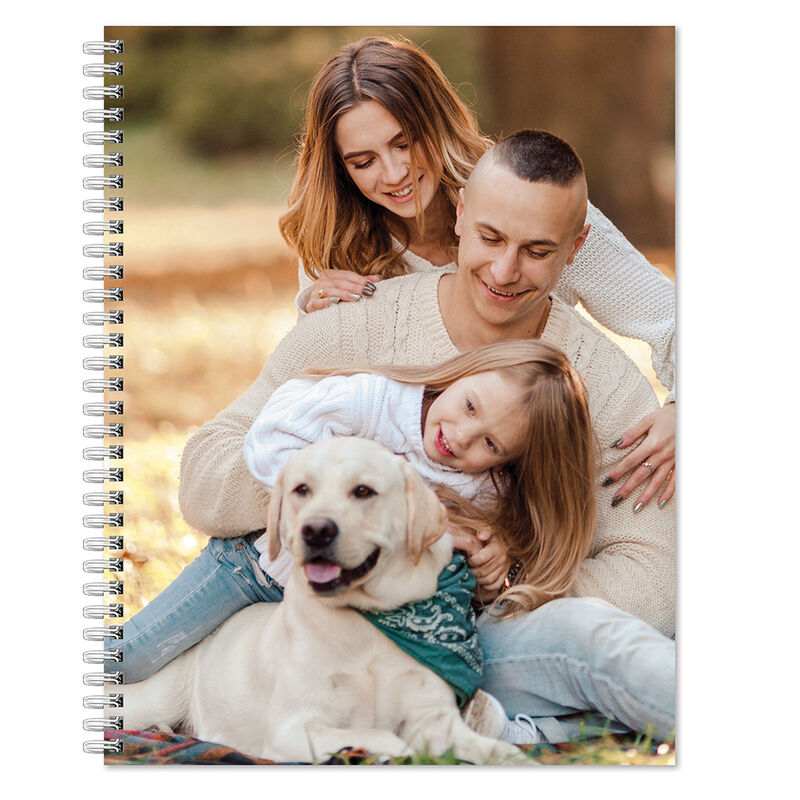 Personalized Your Photo Spiral Notebook