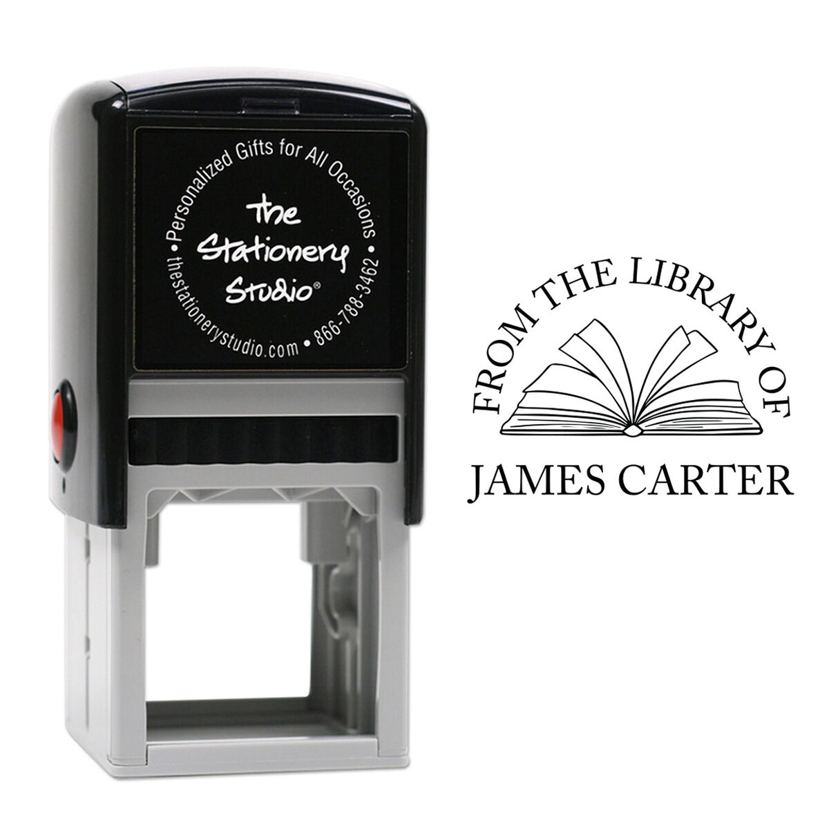 Custom Carter Self Inking Book Stamper