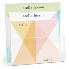 Personalized Note Pads w/ Holders | The Stationery Studio