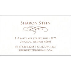 Contact Cards & Calling Cards: Personalized | The Stationery Studio