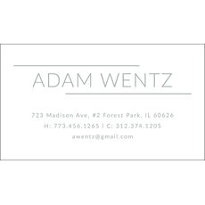 Contact Cards & Calling Cards: Personalized | The Stationery Studio