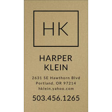 Contact Cards & Calling Cards: Personalized | The Stationery Studio