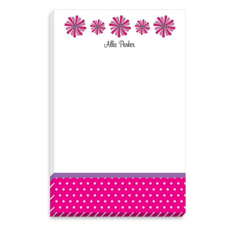 Custom Just Daisy Notepads