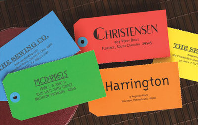 Personalized Large Name Paper Tags