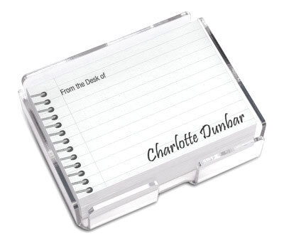 Personalized Simple Notebook Post-it® Notes