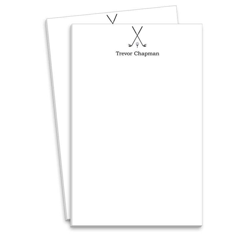 Custom Golf Club Notepads