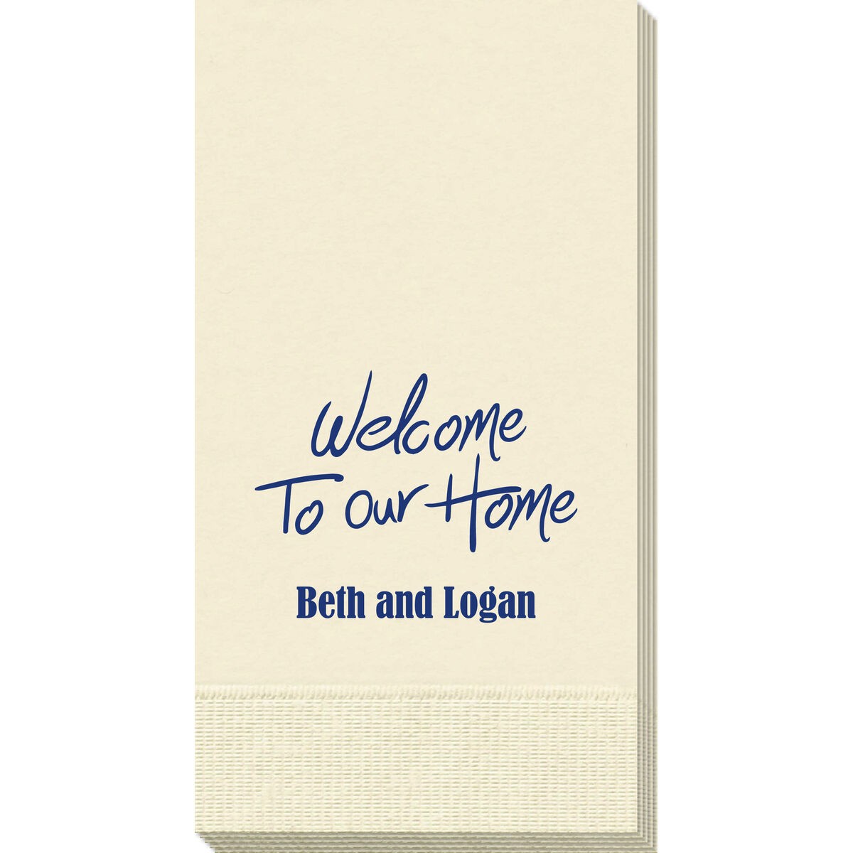 Personalized Fun Welcome To Our Home Guest Towels