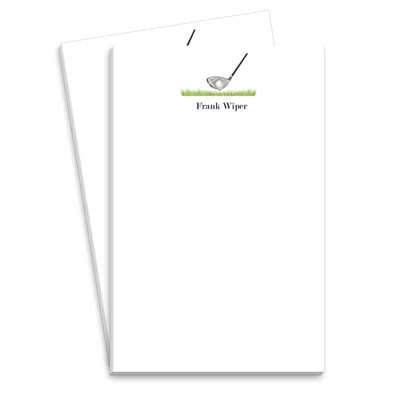 Custom Golf Club Notepads