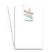 Personalized Flamingo Skinnie Notepads