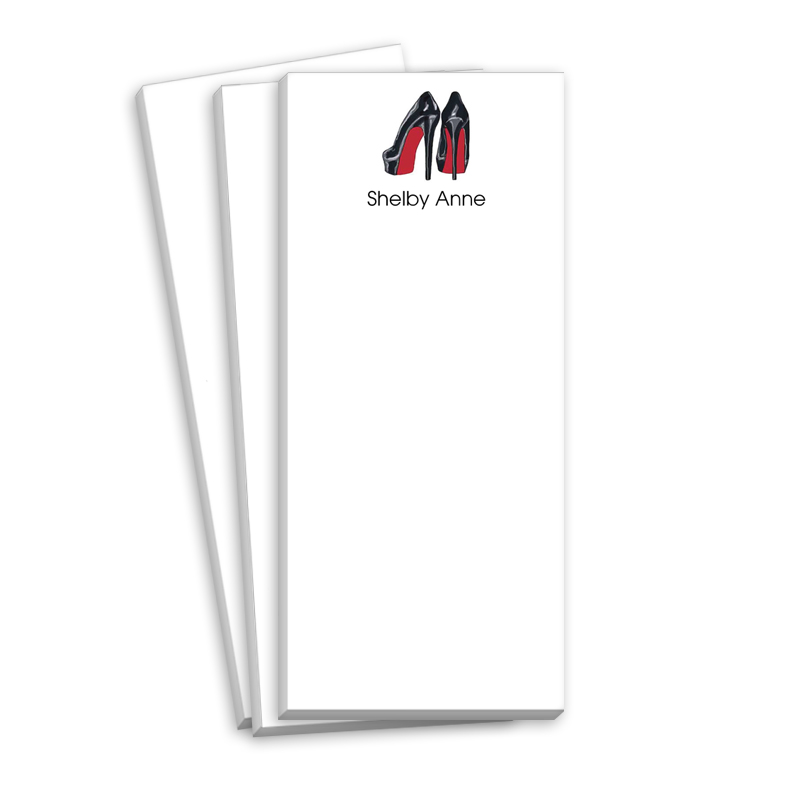 Custom Fashion Icon Heels Skinnie Notepads