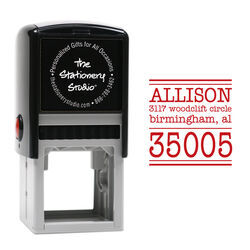 Custom Address Stamps | The Stationery Studio