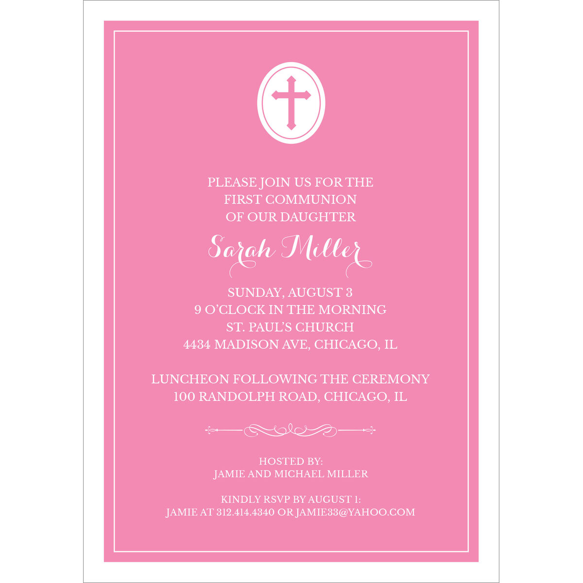 Cross Invitations