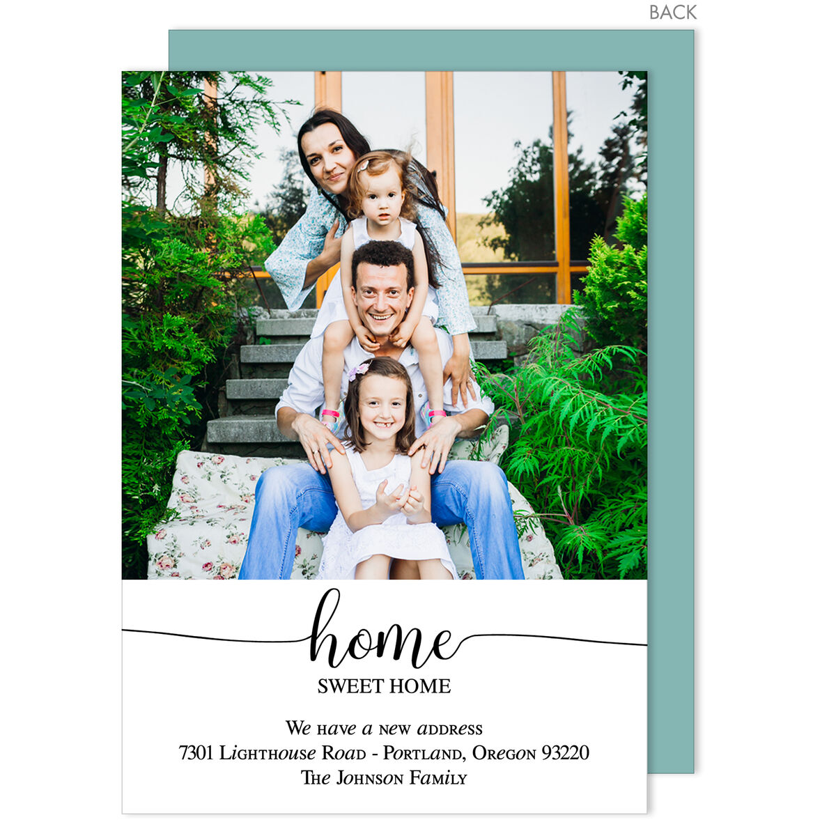 Home Sweet New Home Photo Announcements