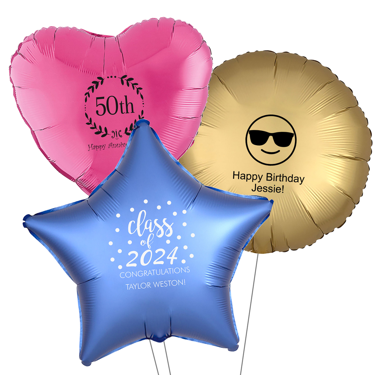 Design Your Own Personalized Mylar Balloons