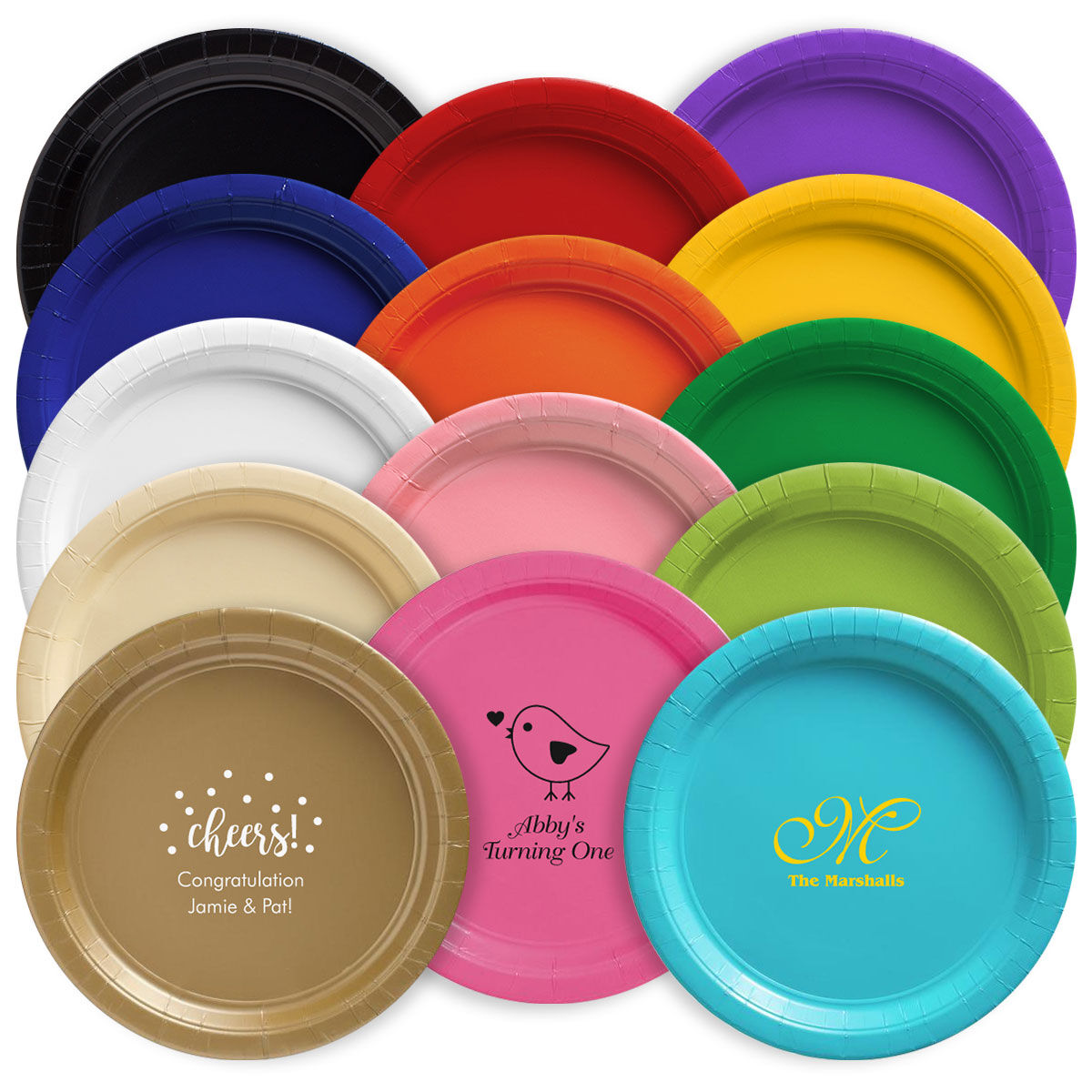 Design Your Own Personalized Paper Plates