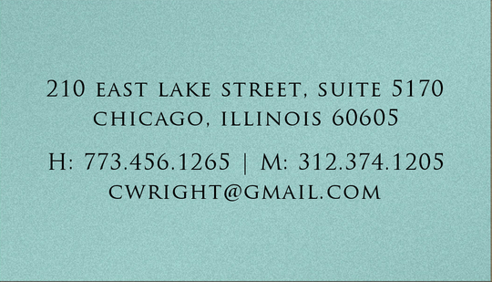 Contact Cards & Calling Cards: Personalized | The Stationery Studio