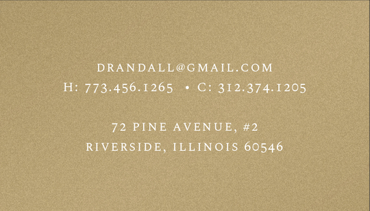 Personalized Contact Cards, Social Calling Cards | The Stationery Studio