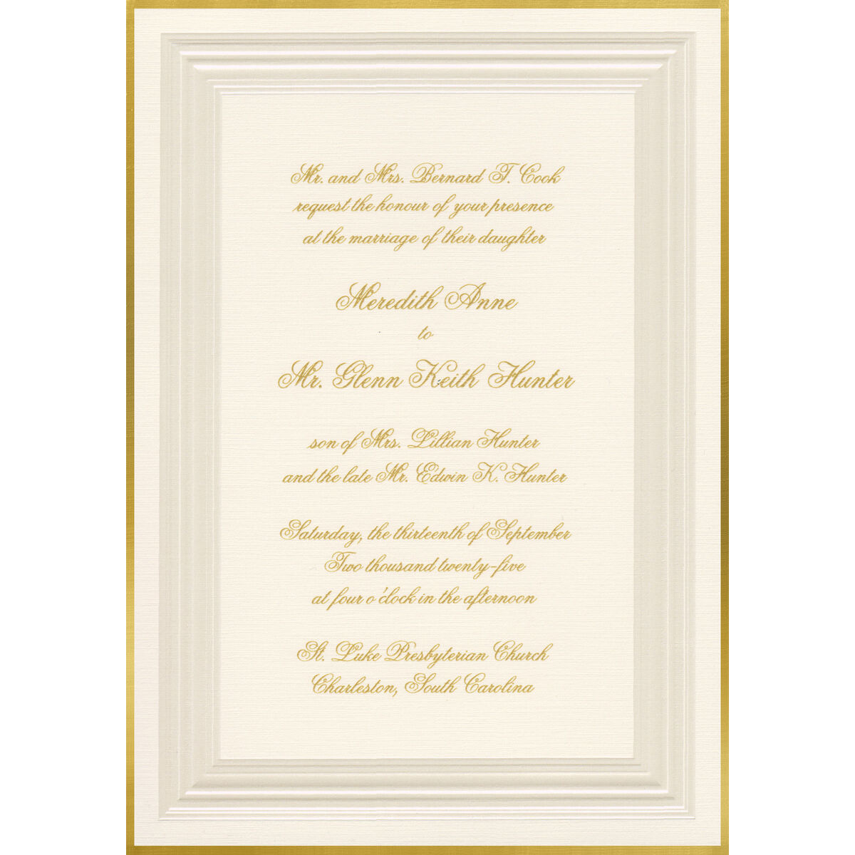 Lavish Elegance Invitations
