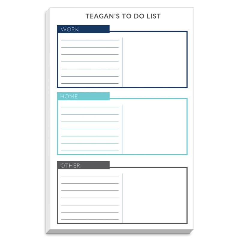 Organizer Tabs List Notepads