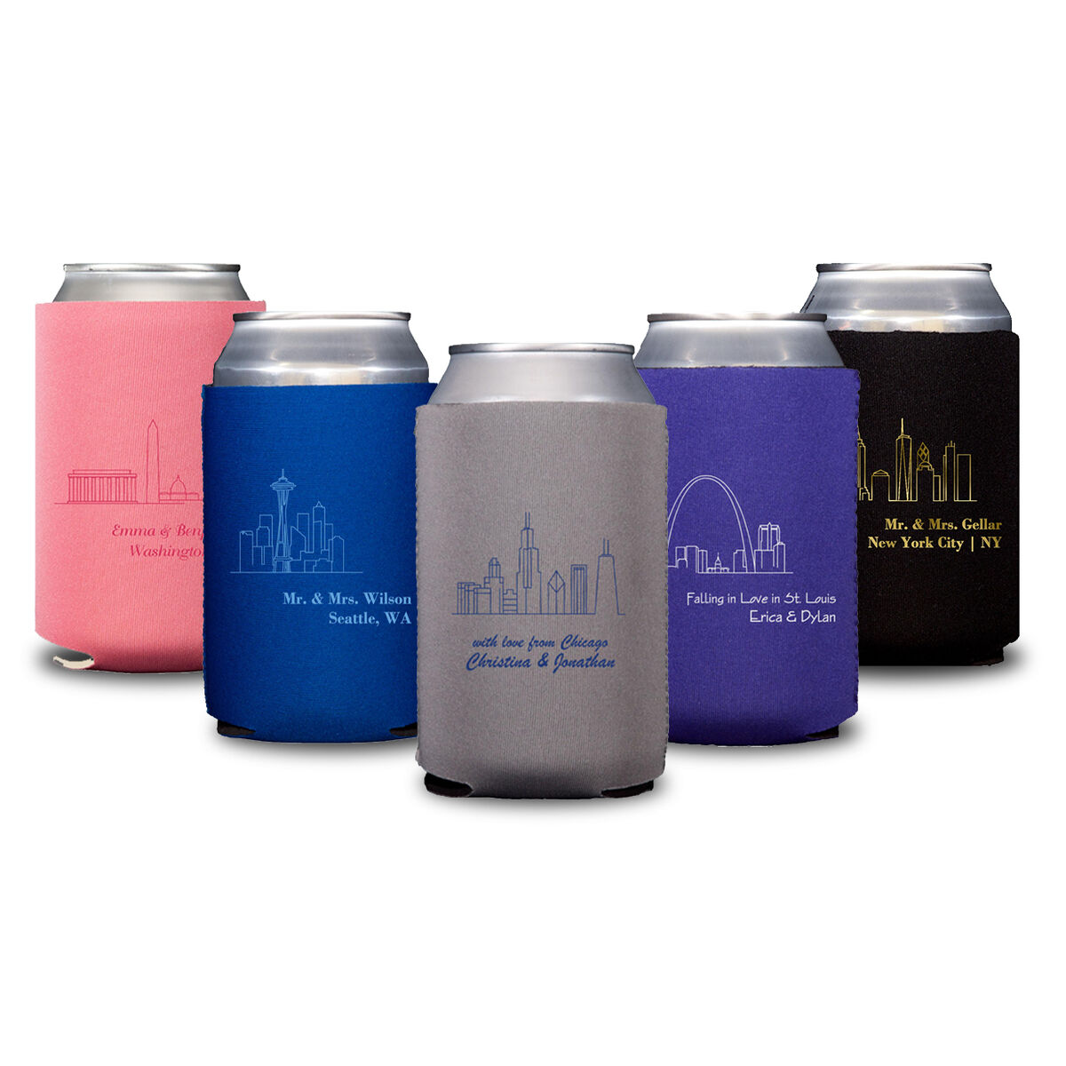 Personalized Design Your Own Skyline Collapsible Huggers