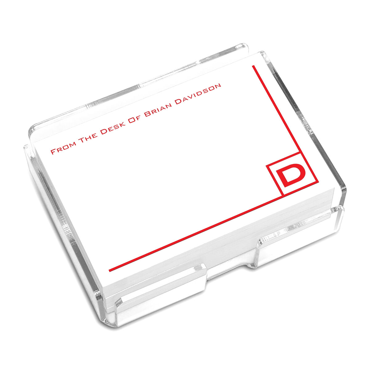 Personalized Edwards 4x3 Post-it® Notes