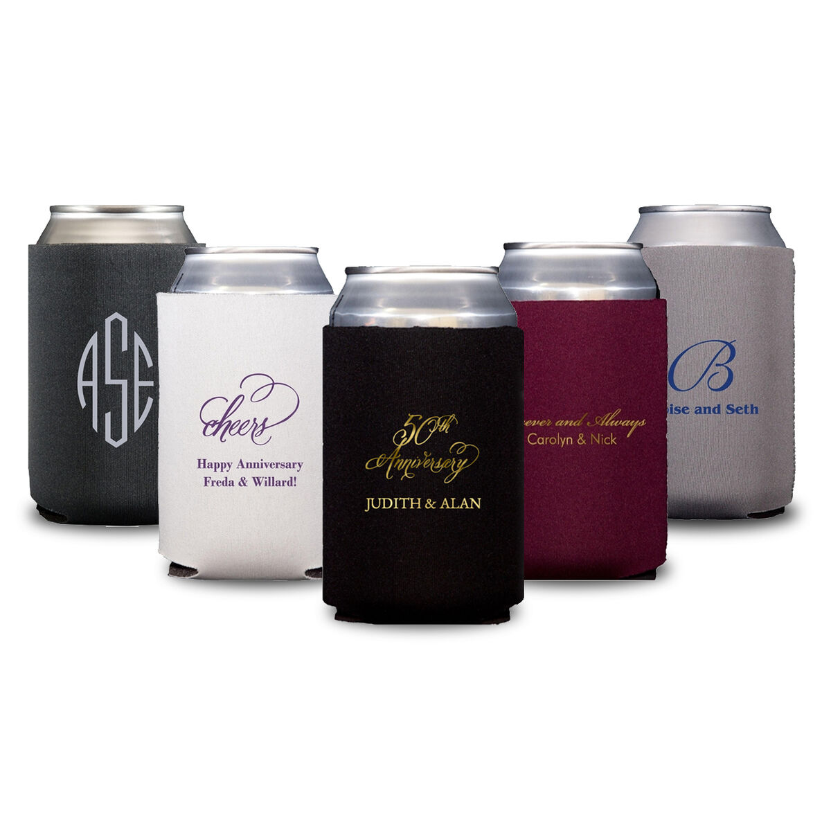 Personalized Design Your Own Anniversary Collapsible Huggers