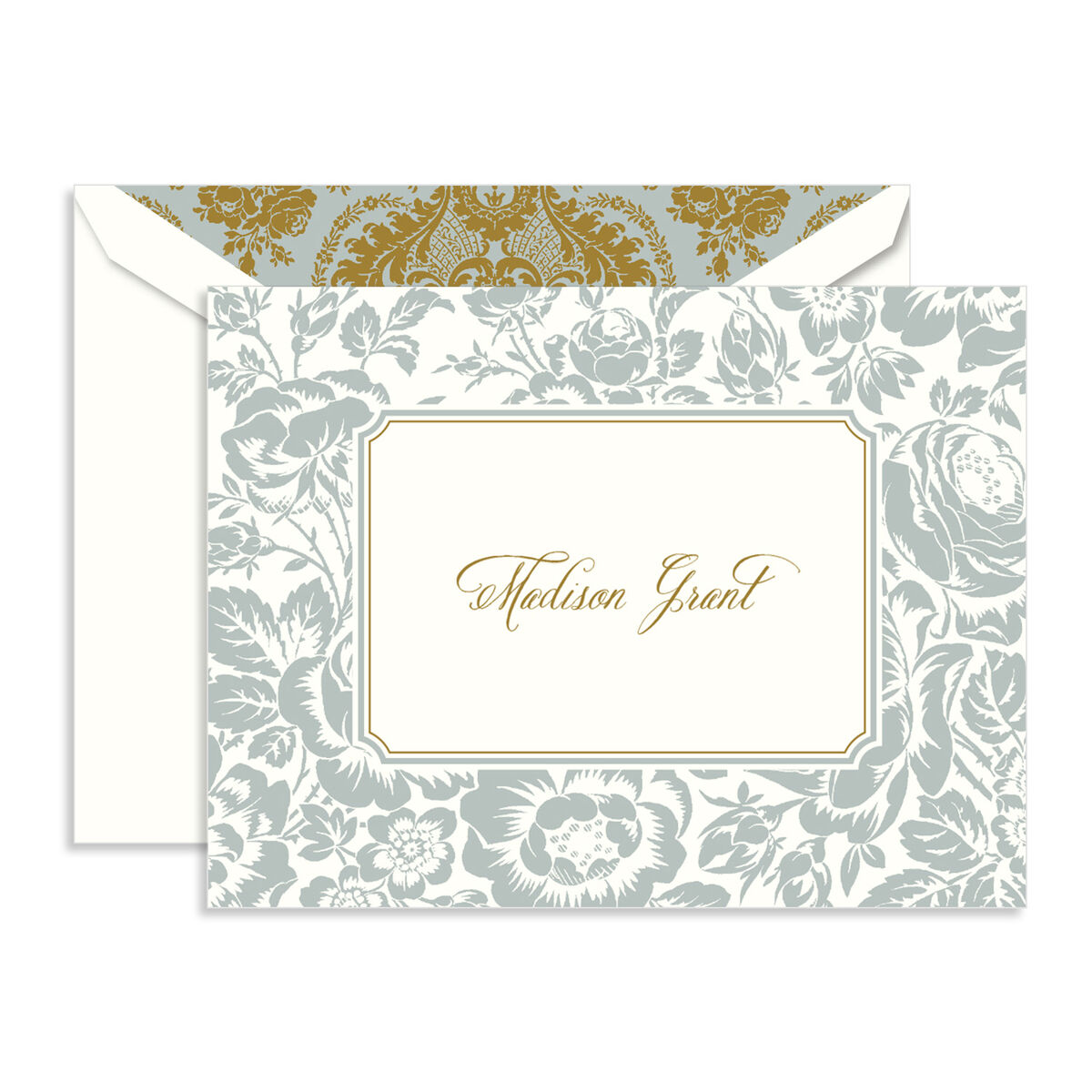 Personalized Madison Folded Note Cards