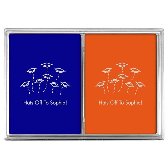 Design Your Own Graduation Double Deck Playing Cards