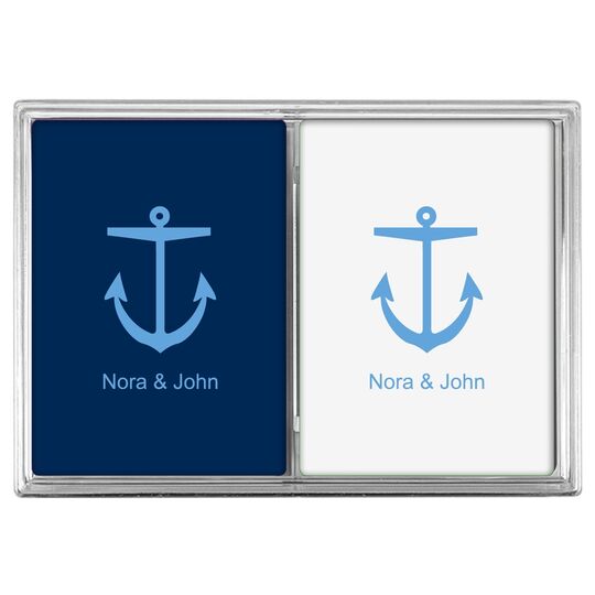 Design Your Own Nautical Theme Double Deck Playing Cards