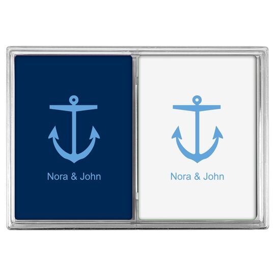 Design Your Own Nautical Theme Double Deck Playing Cards